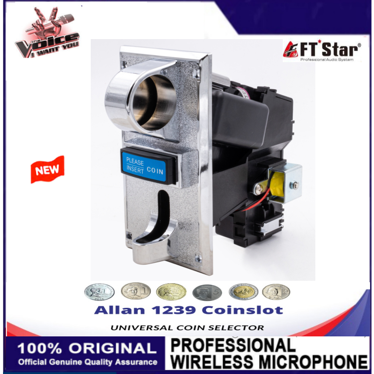 Universal Coinslot Pisonet Coin Slot Coin Acceptor | Shopee Philippines