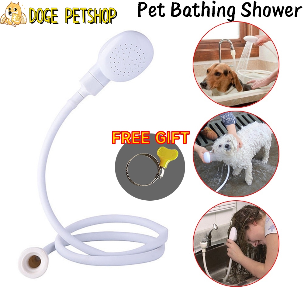 Doge Pet Bathing Shower Tool Pet Dog Cat Cleaning Washing Bath Sprayers ...