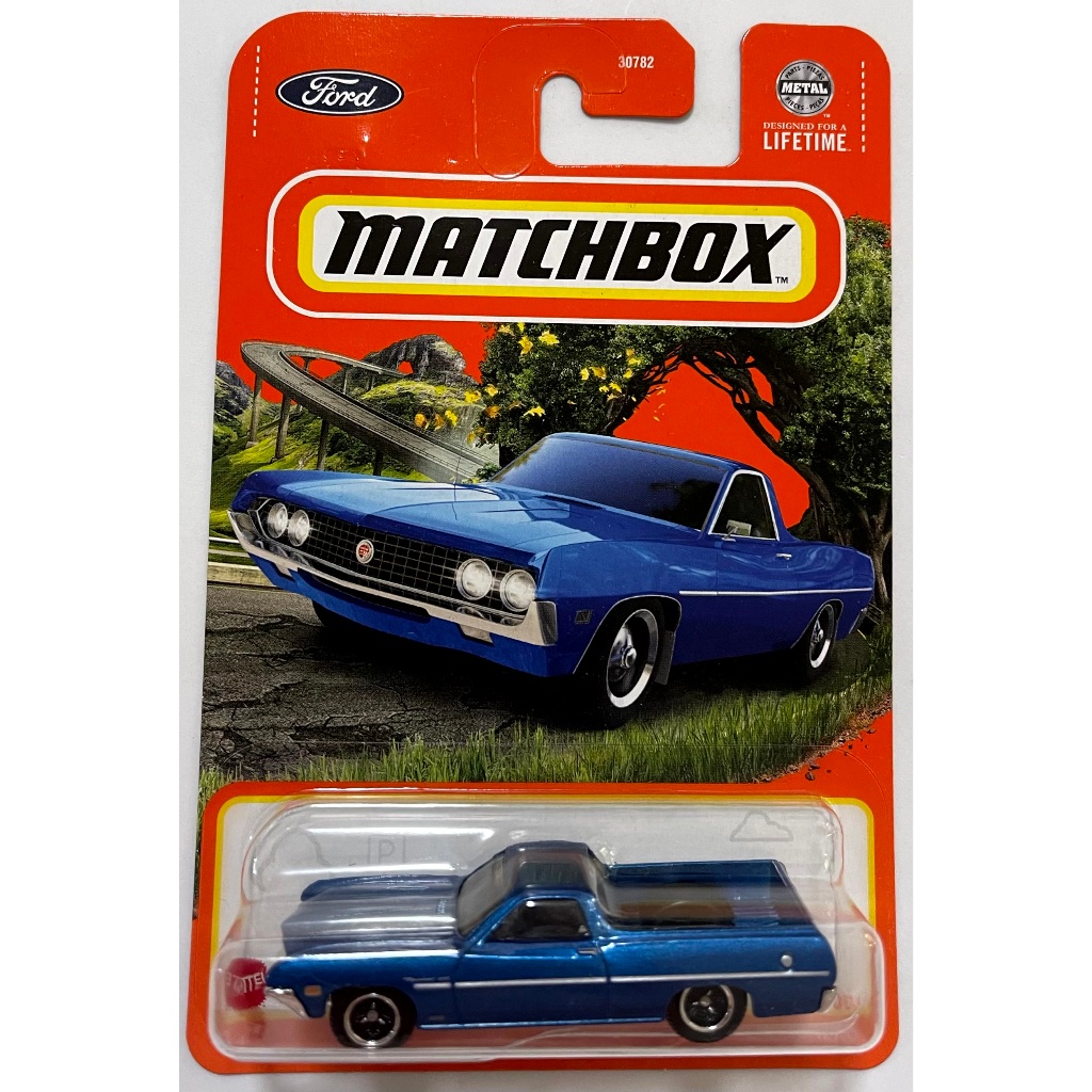 Matchbox - Ford - 1970 Ford Ranchero Blue (W4) | Shopee Philippines