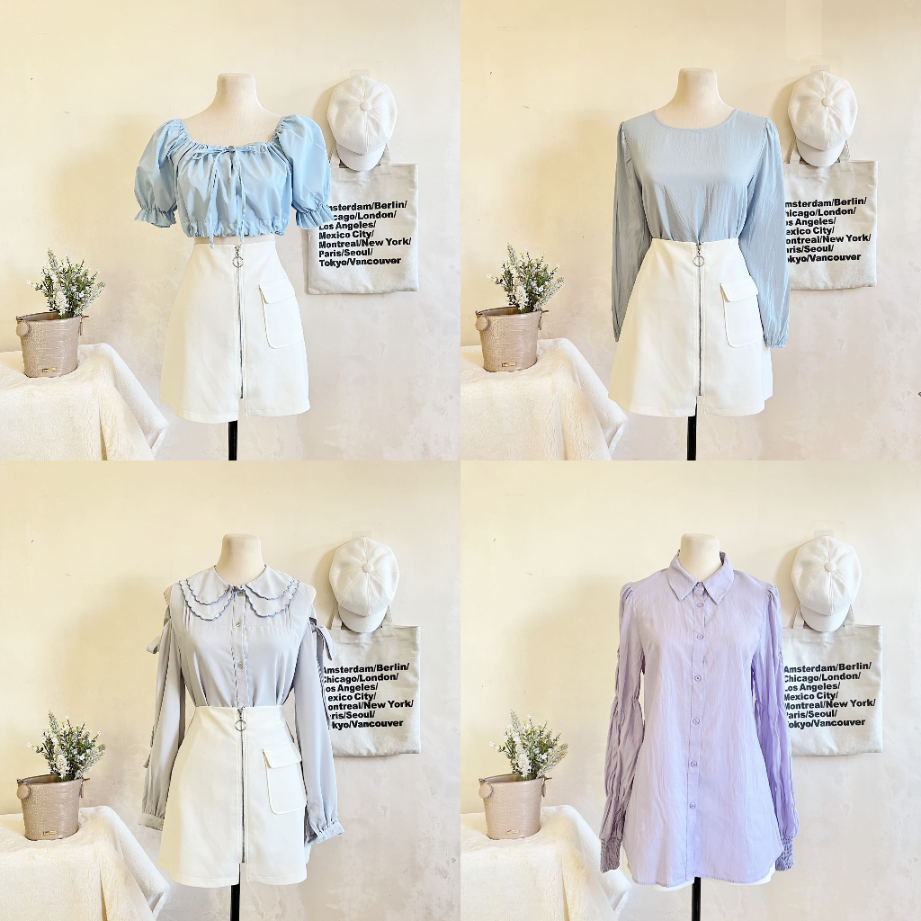 KOREANFINDSPH HANDPICKED PRELOVED TOP- OLD COLLECTION | Shopee Philippines