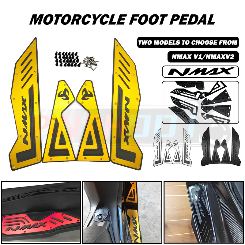 YAMAHA NMAX V1 Footboard With Complete Bolts And Nuts Including ...