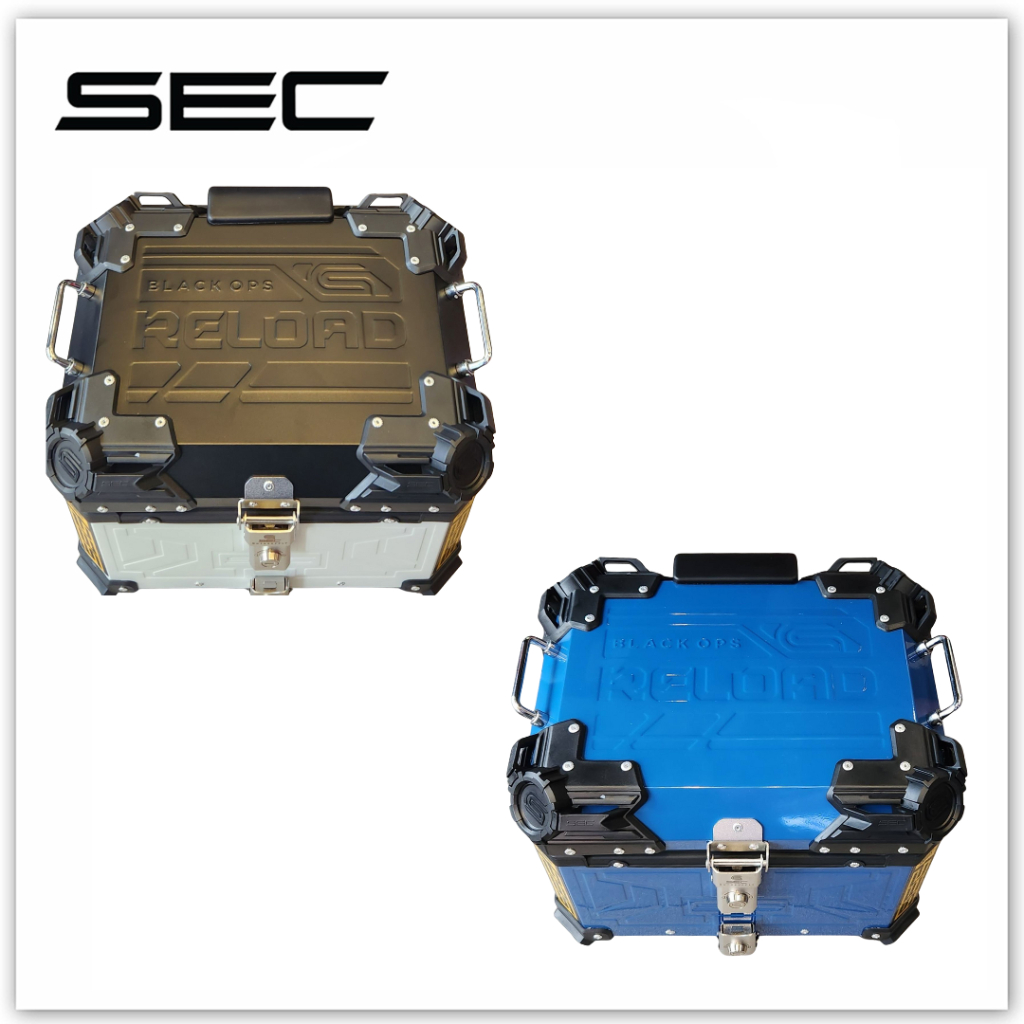 SEC Topbox 45 Litters Top Box for Motorcycle - RELOAD (DSEC-06126 ...