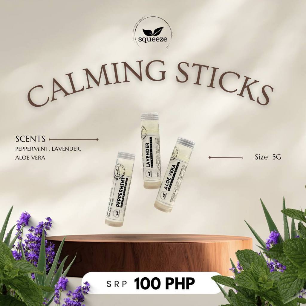 Squeeze - CALMING STICKS 5g | Shopee Philippines