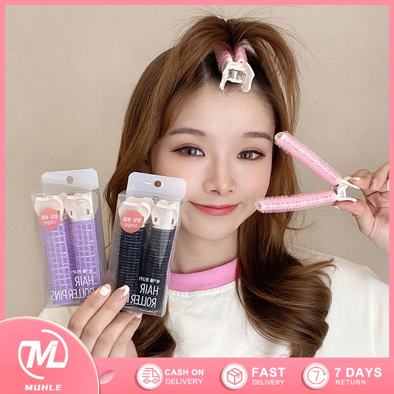 Korea Natural hair root fluffy Curly hair clip bangs Hair Clip Hair ...