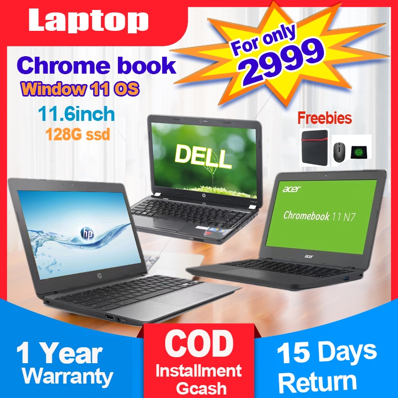 HP Chromebook 11 G5 EE Chromebook Laptop Warranty 1 Year N3060 4G RAM 16G SSD Refurbished Laptop ...
