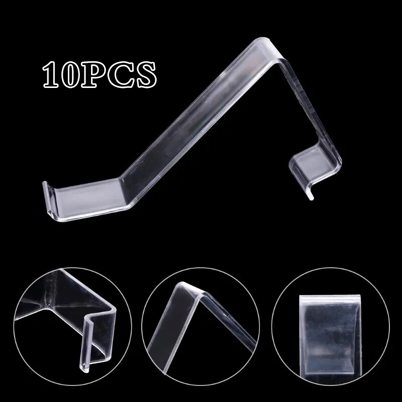 10pcs Acrylic Clear Shoe Display Stand Shoe Display Rack Holder for ...