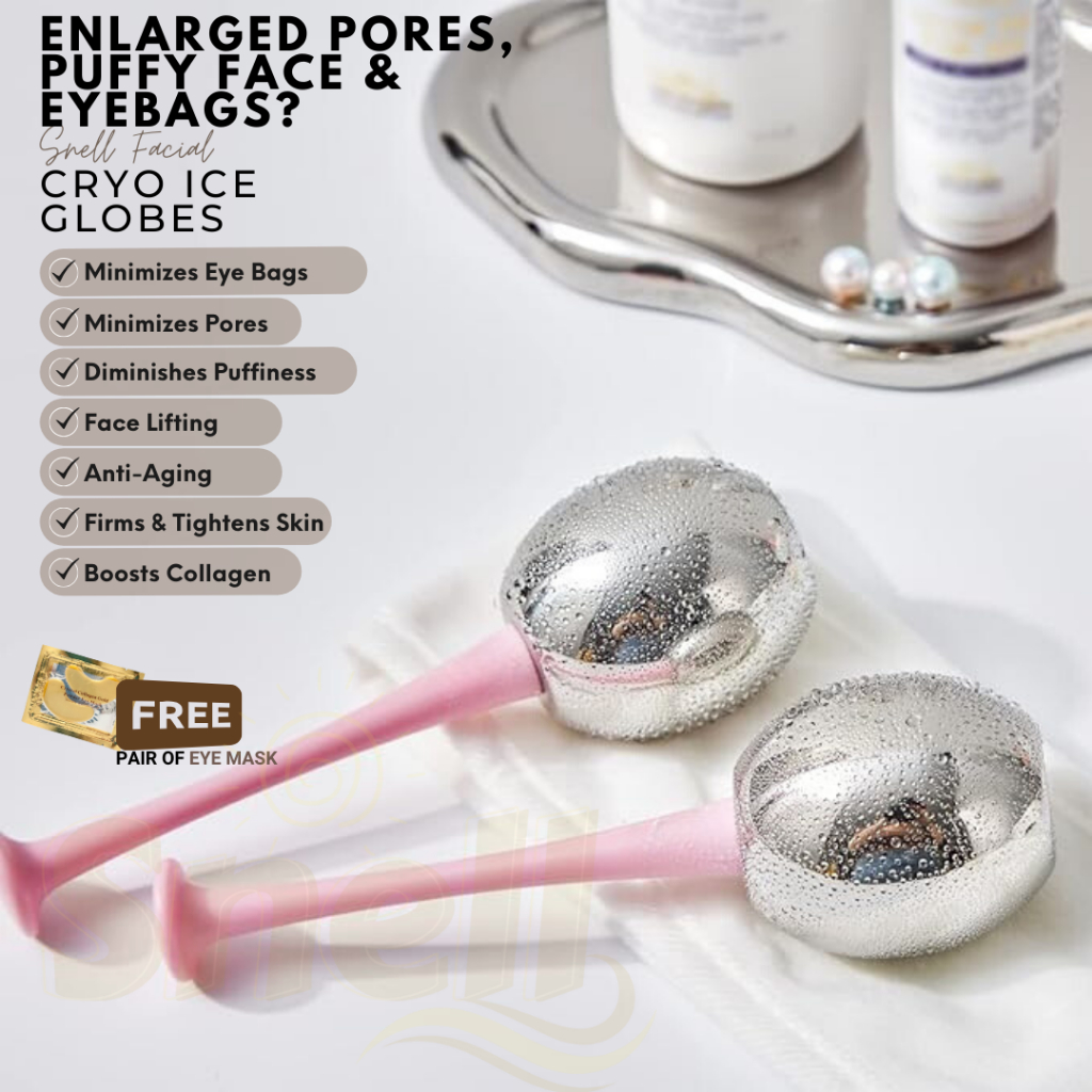 Premium Facial Cryo Ice Globes Pore Minimizer Anti Aging Face Cooling ...