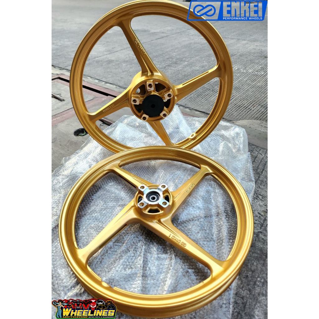 ENKEI 4 Spokes Mags FOR SNIPER150/SNIPER155 F:1.6*17 R:1.6*17 MAGS ...