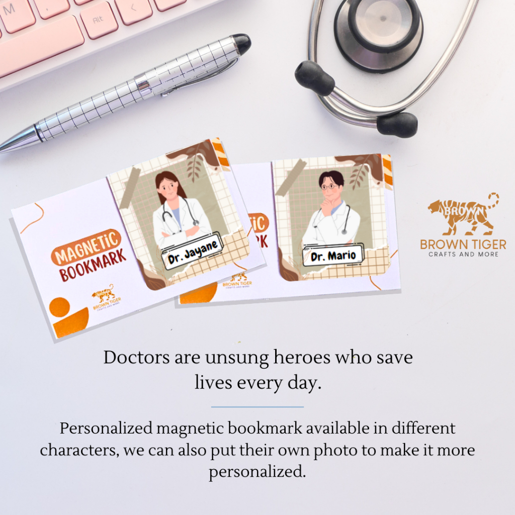 Doctors Magnetic Bookmark Available in Different Characters | Shopee ...