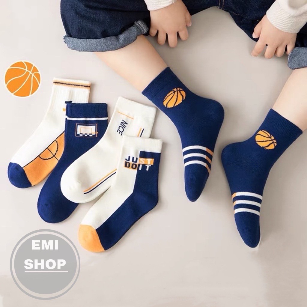 Emi 5Pair Kid's Socks Cotton Cartoon Warm Cute Ladies Girls Socks ...