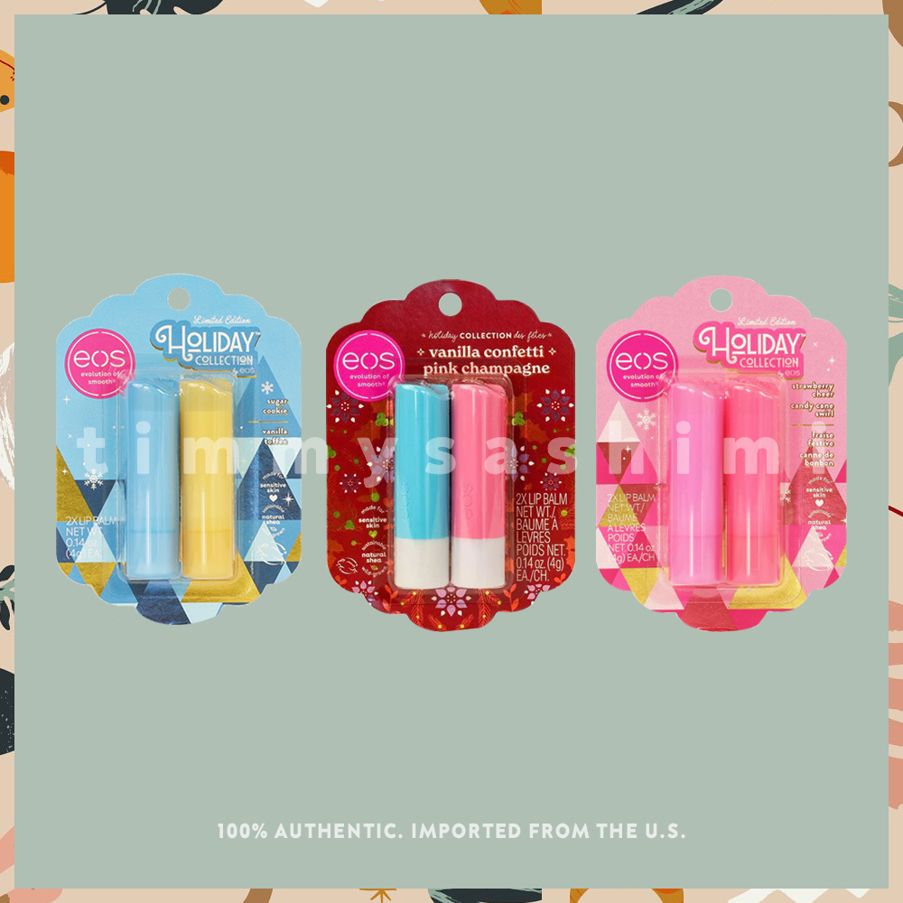 EOS Limited Edition Stick Lip Balm Set | Shopee Philippines