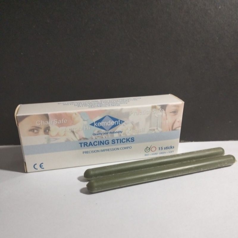 DENTAL BORDER MOLDING COMPOUND GREEN STICK SELL PER PIECE | Shopee ...