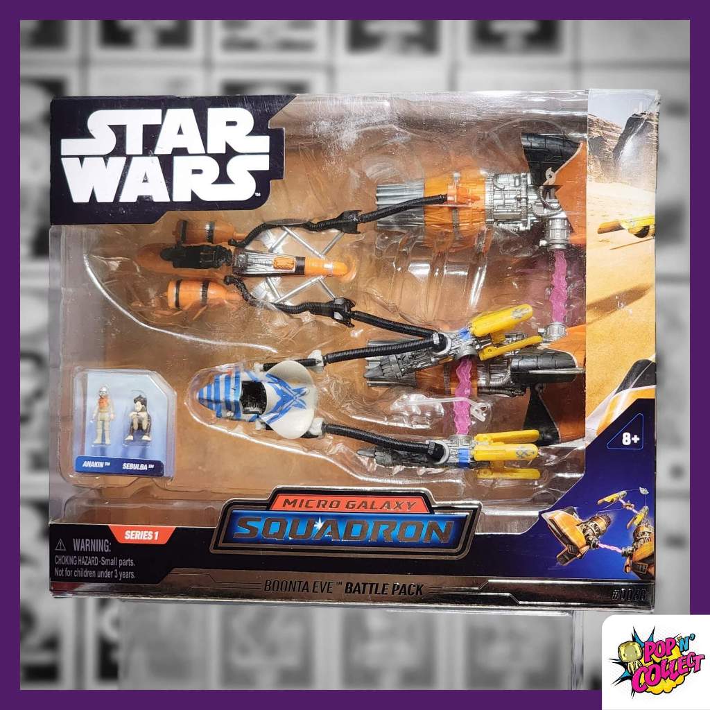 Star Wars - Boonta Eve Pod Racing - Battle Pack - Micro Galaxy Squadron ...
