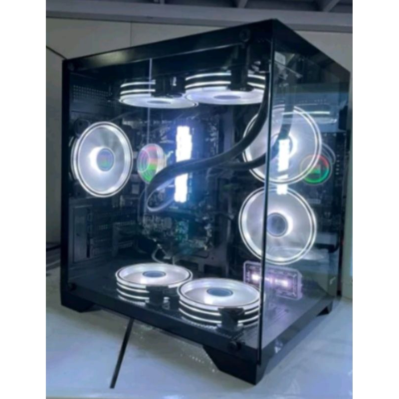 MMa SR-69 Gaming Pc Case Panoramic Black | Shopee Philippines