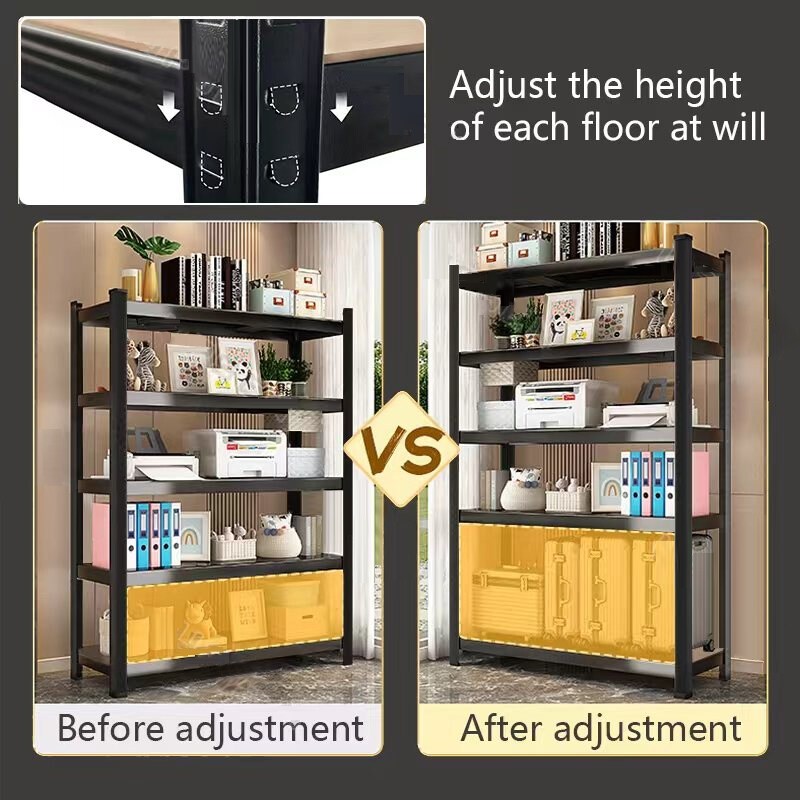 Boltless Steel rack Adjustable Height 6 Layer waterproof stante ...