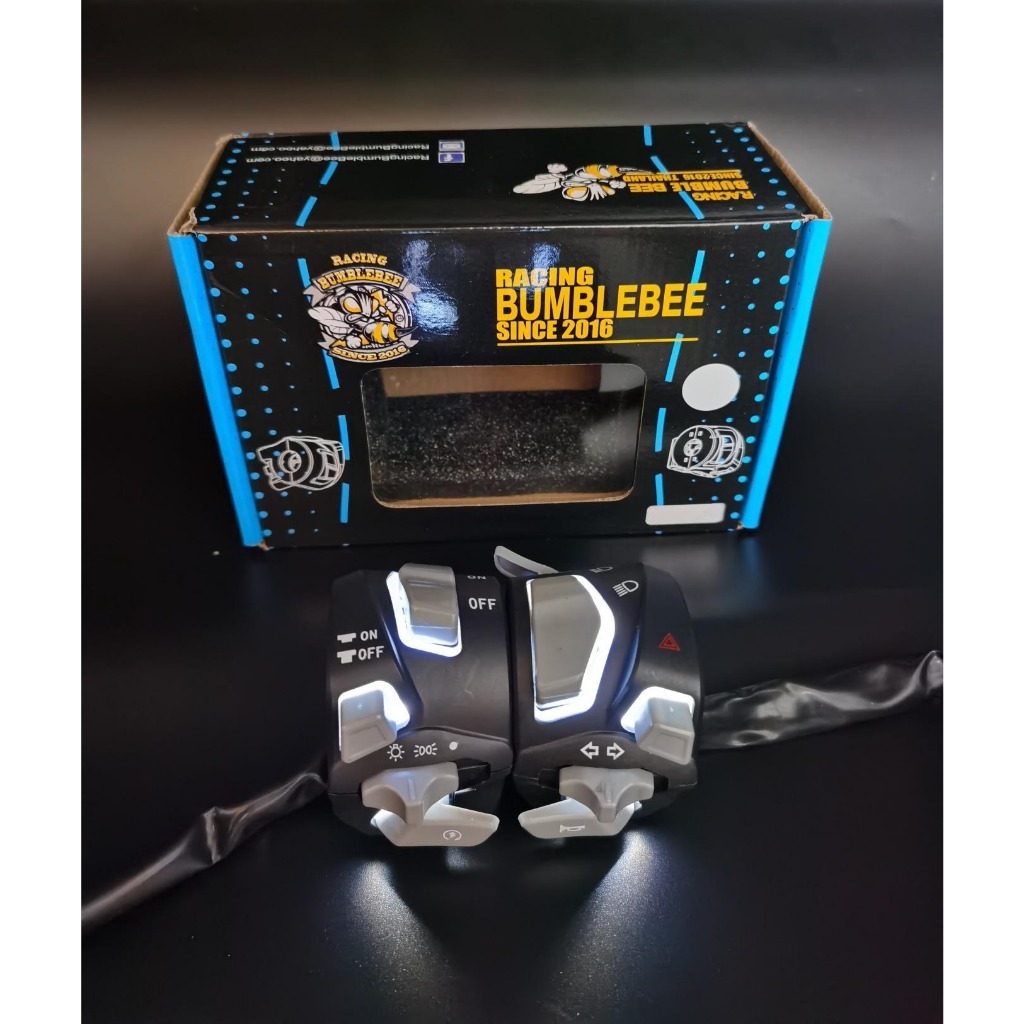 RBB Click125/150 Thai Handle Switch w/ Light Hazard Passing Switch ...
