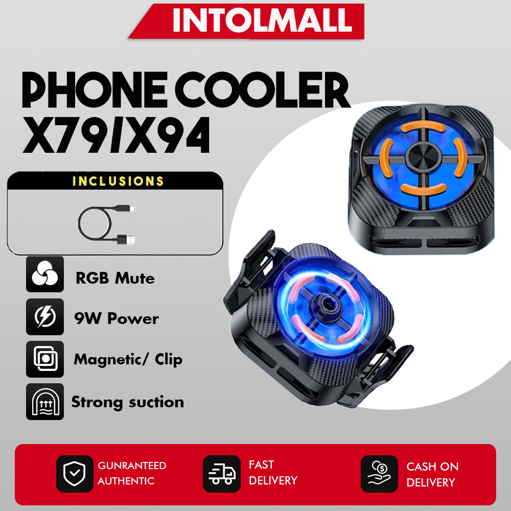 Intolmall X79/X94 Phone Cooler for Gaming Quick Cooling Phone Radiator ...