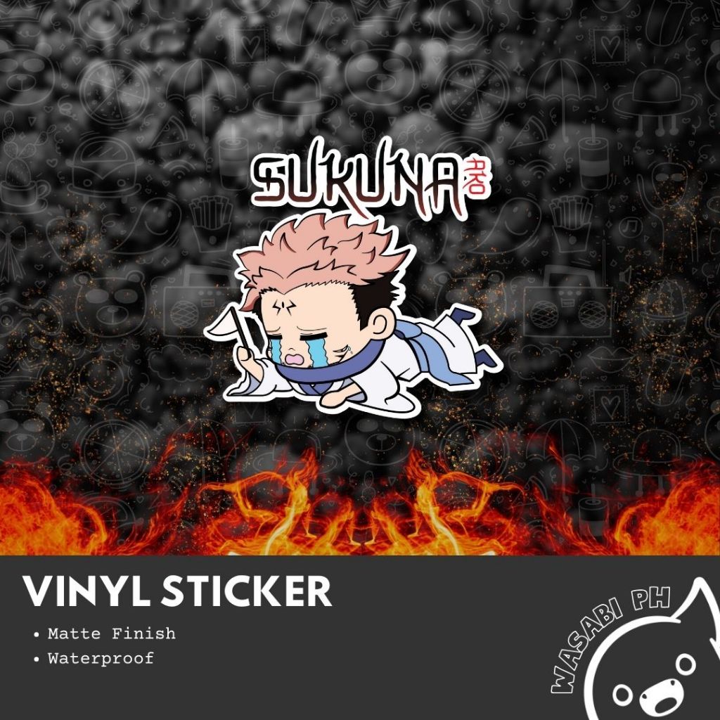Sukuna Ako Meme Stickers | Shopee Philippines