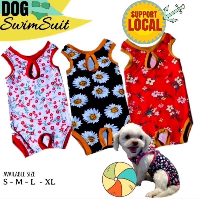 DOG SWIMSUIT ( For FEMALE Dog )/ DOG CLOTHES | Shopee Philippines
