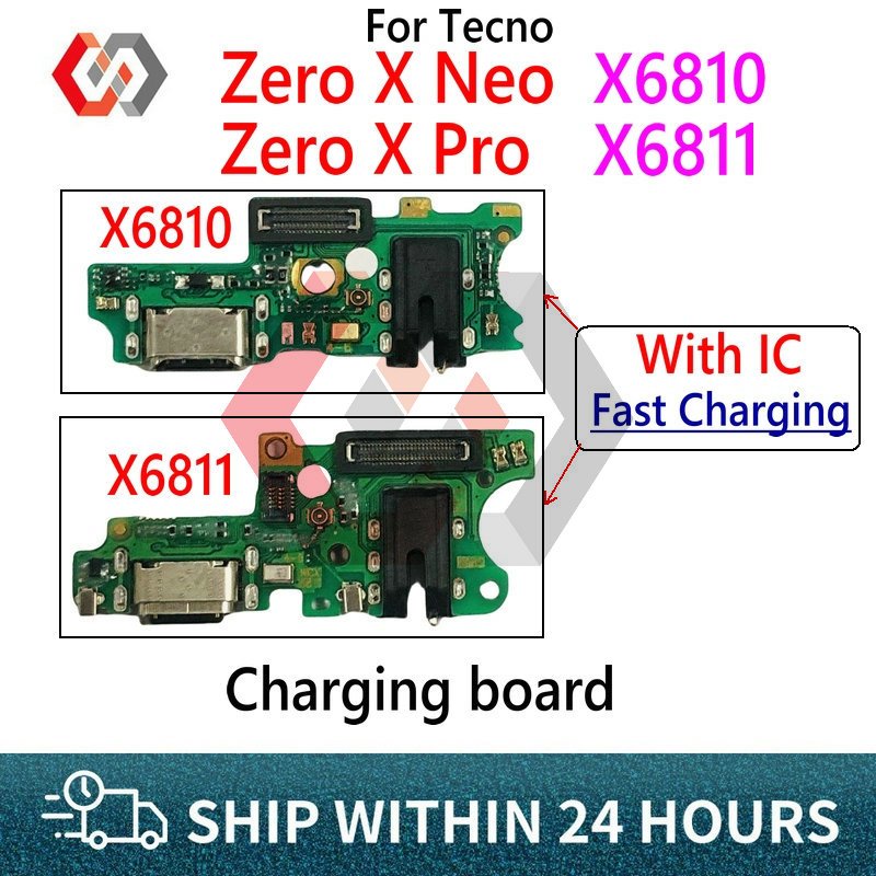 For Infinix Zero X Neo X6810 / Zero X Pro X6811 USB Charging Port Board ...
