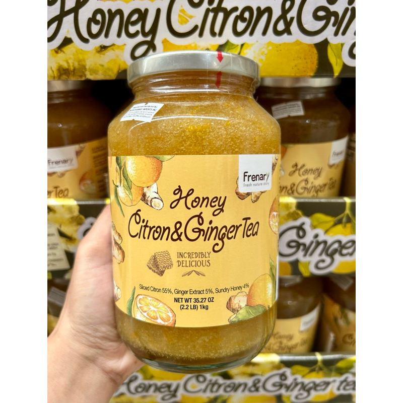 Frenary Honey Citron & Ginger Tea 1kg (Lemon,Ginger) NEW PACKAGING ...