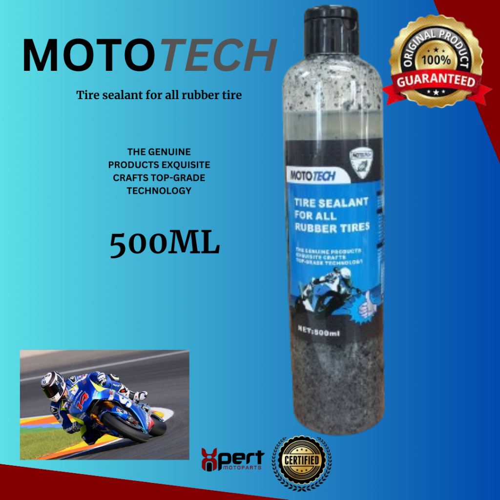 MOTOTECH TIRE SEALANT 500ML | Shopee Philippines