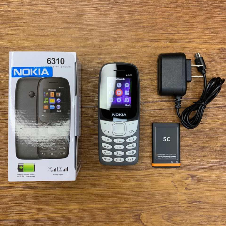 6310 B310E Bar Phone Dual Sim Basic Phone Keypad Phone Cellphone 800mAh ...