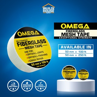 OMEGA Gypsum Board Drywall Fiberglass Mesh Tape - For Gypsum Drywall ...