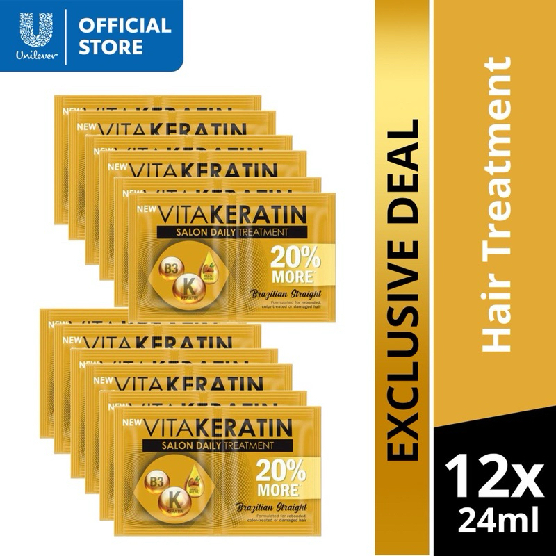VITA KERATIN TWIN PACK 1 DOZEN | Shopee Philippines