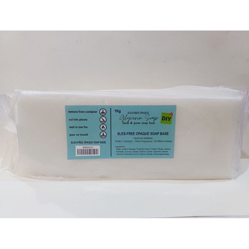Sles free Opaque glycerin Soap 1kg. | Shopee Philippines