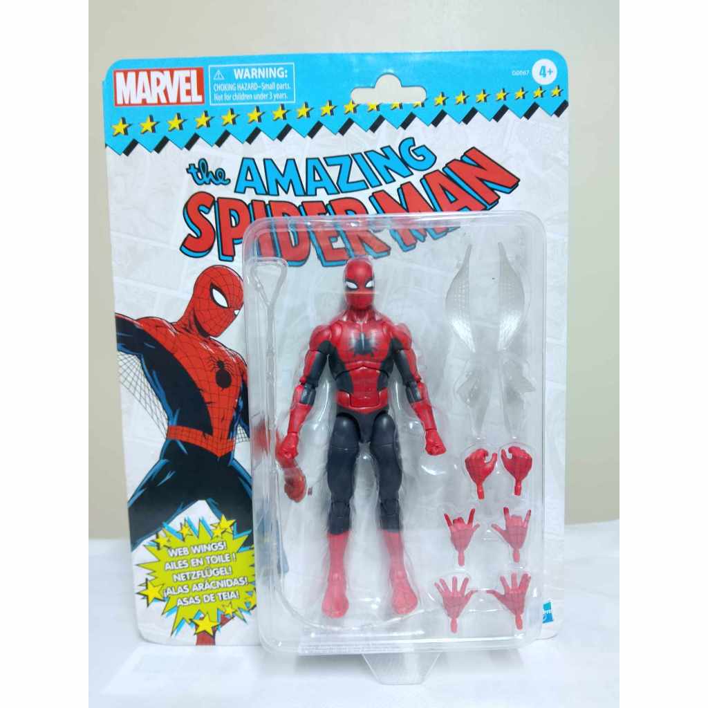 Marvel Legends Retro The Amazing Spider-man | Shopee Philippines