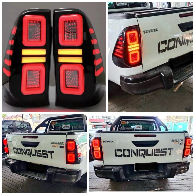 Toyota Hilux Revo Conquest GRS 2016 - 2024 LED Tail Light Upgrade ...