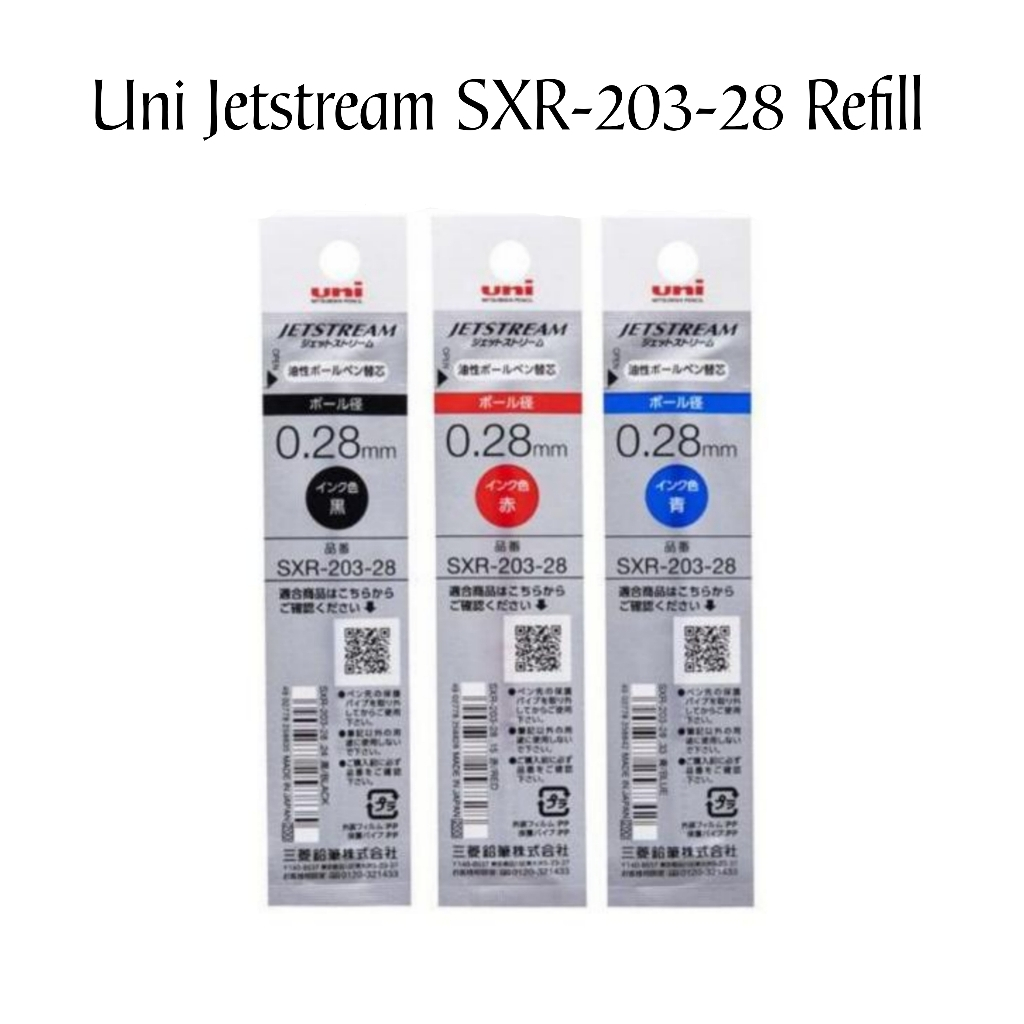 Uni Jetstream EDGE SXR203-28 REFILL | Shopee Philippines