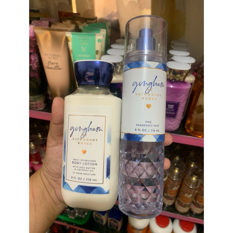 Gingham Collection by Bath and body works US and UAE | Shopee Philippines