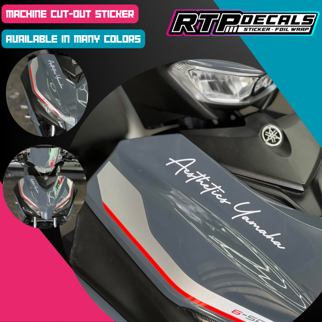 Aesthetics Yamaha Cut-Out Decals Stciker Available All Colors | Shopee ...