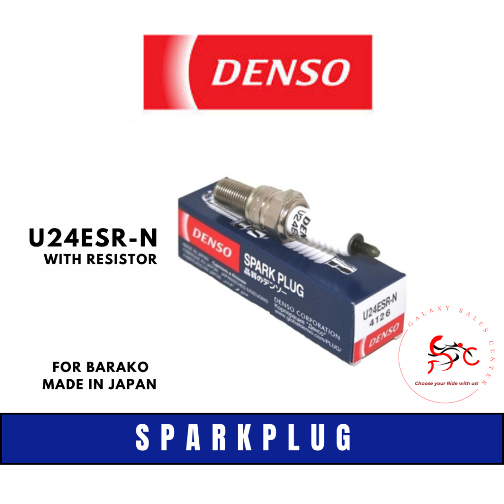DENSO Sparkplug U24ESR-N with Resistor | Shopee Philippines