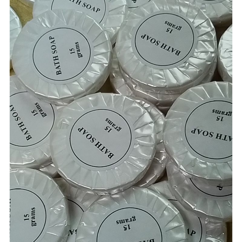 Hotel Round Bath Soap, 15g, 25pcs | Shopee Philippines