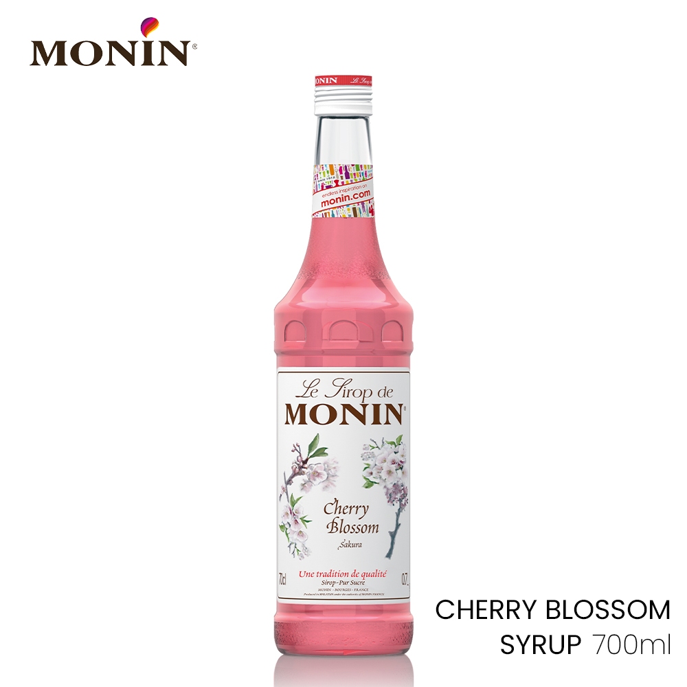 MONIN Cherry Blossom Syrup 700ml | Shopee Philippines