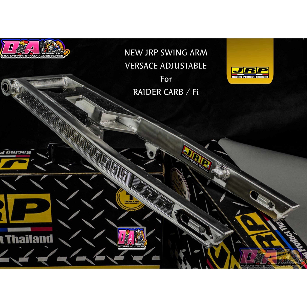 JRP SWING ARM FOR RAIDER 150 CARB / FI NON SLOTTED PROTOTYPE +2 Version ...