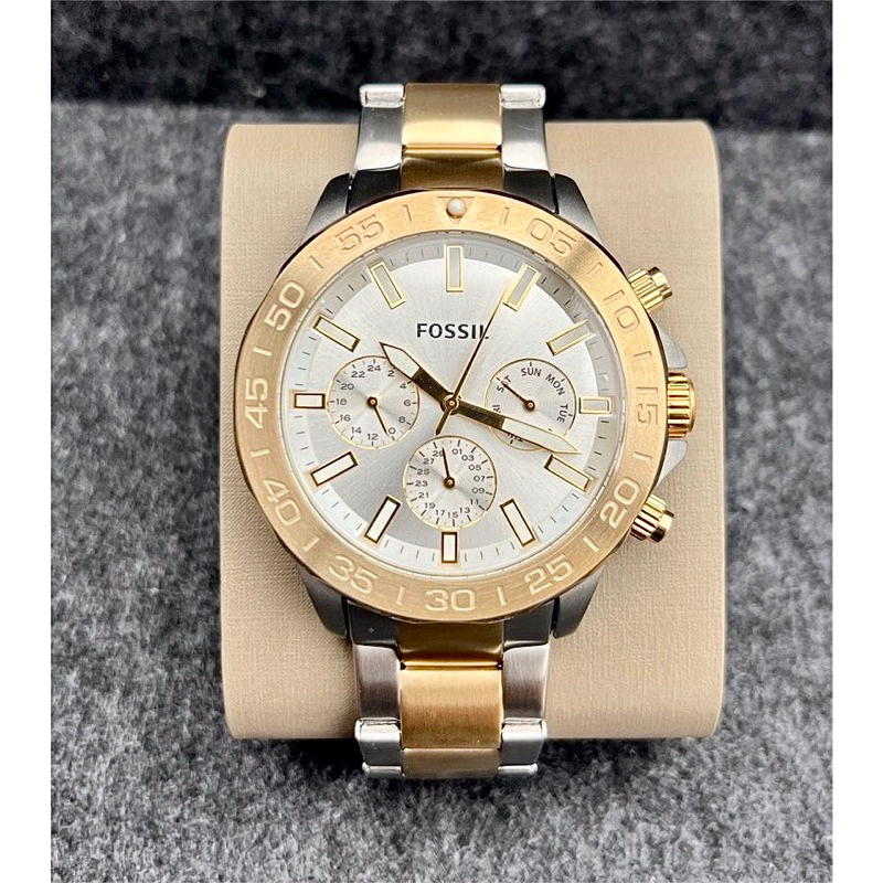 Bannon Multifunction Two Tone Stainless Steel Watch