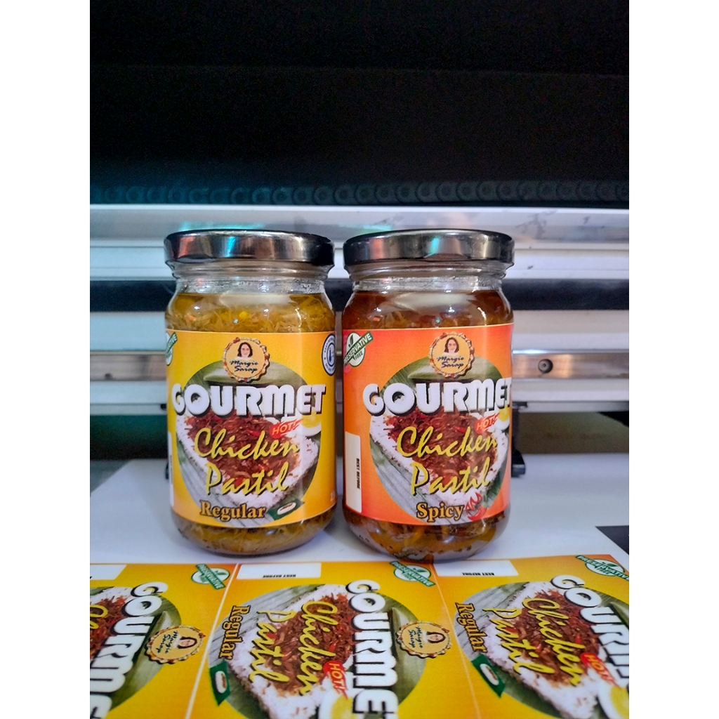 CHICKEN PASTIL Spicy & Regular 230ml | Shopee Philippines