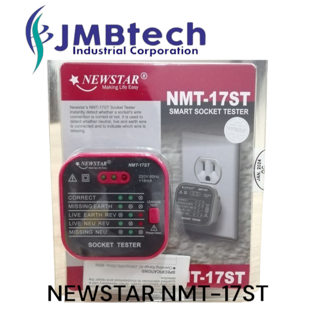 Newstar NMT-17ST Smart Socket Tester | Shopee Philippines