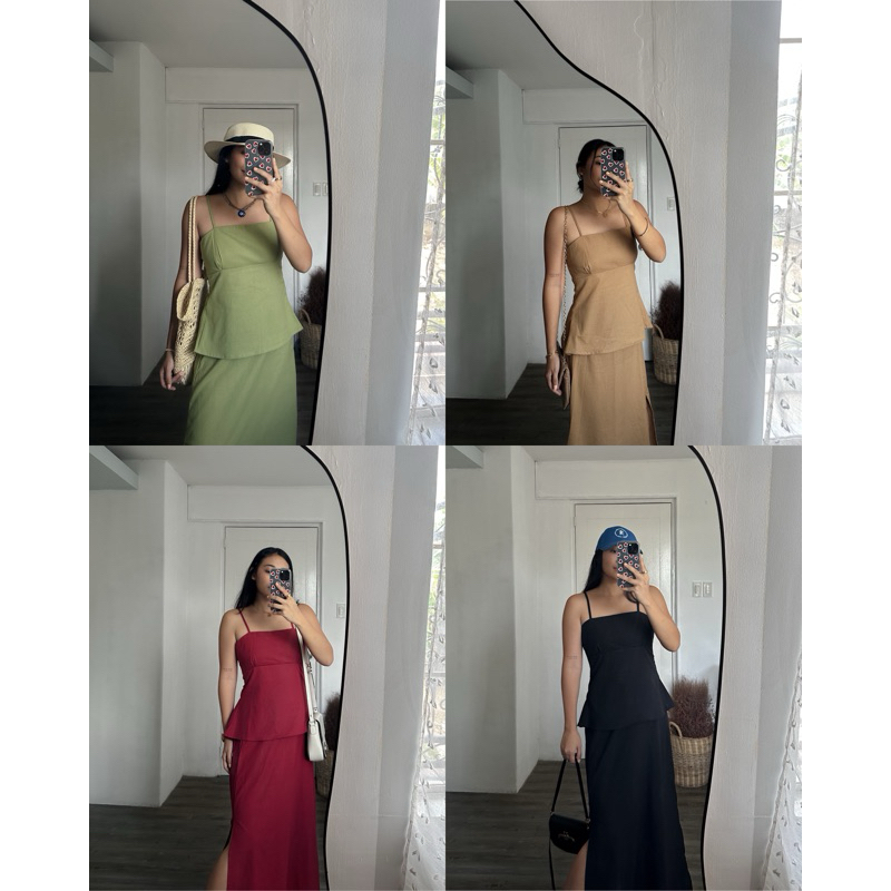 Rhipe’s Seri linen set | Shopee Philippines