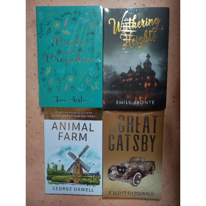 TIMELESS BOOKS CLASSICS PRIDE AND PREJUDICE ANIMAL FARM WUTHERING ...
