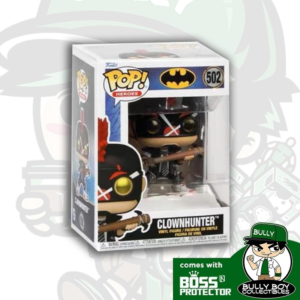 Funko POP! Heroes: Batman Warzone - Clownhunter 502 With Boss Protector ...