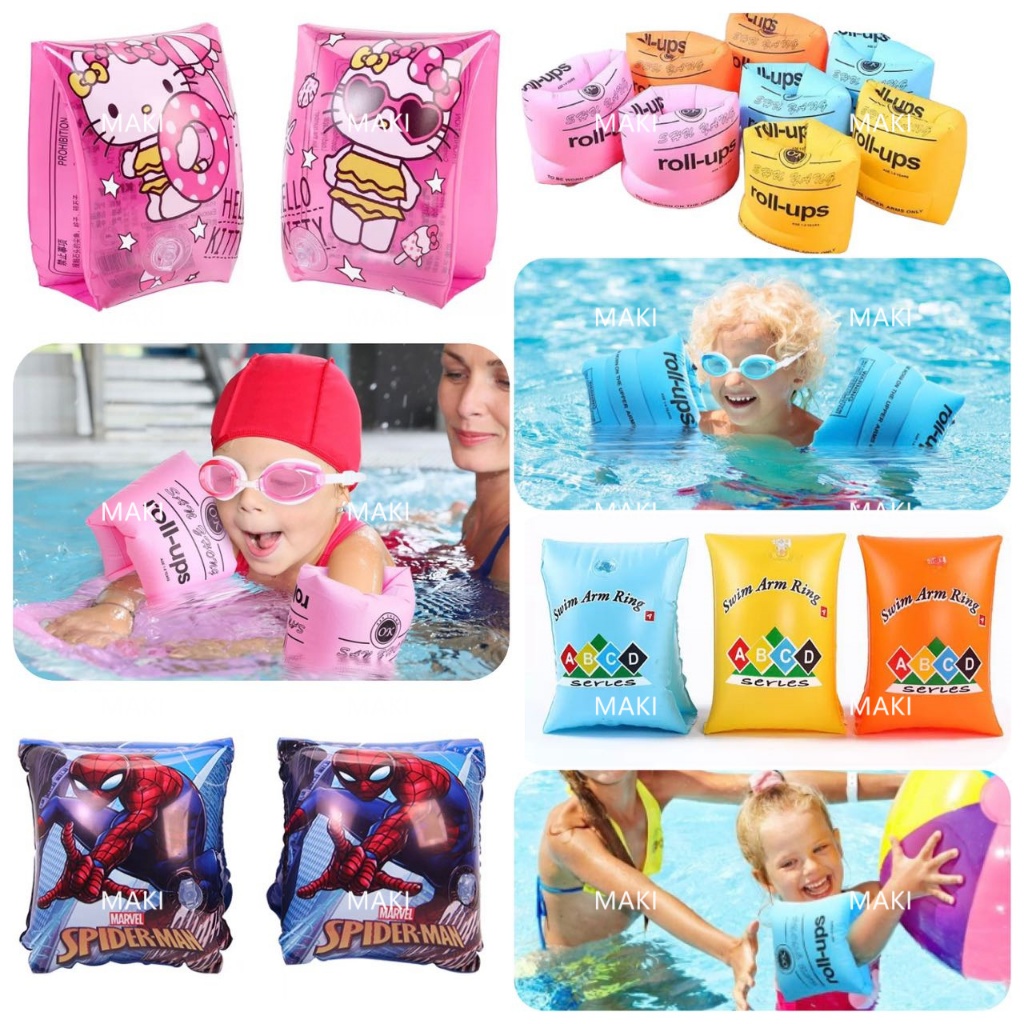 inflatable swimming arm bands arm floats for kids arm ring vest for ...