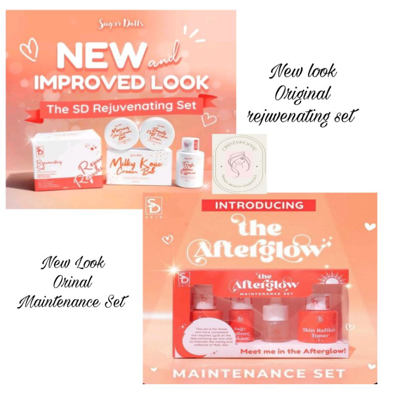 SD SKIN Rejuvenating Set / After Glow Set | Shopee Philippines