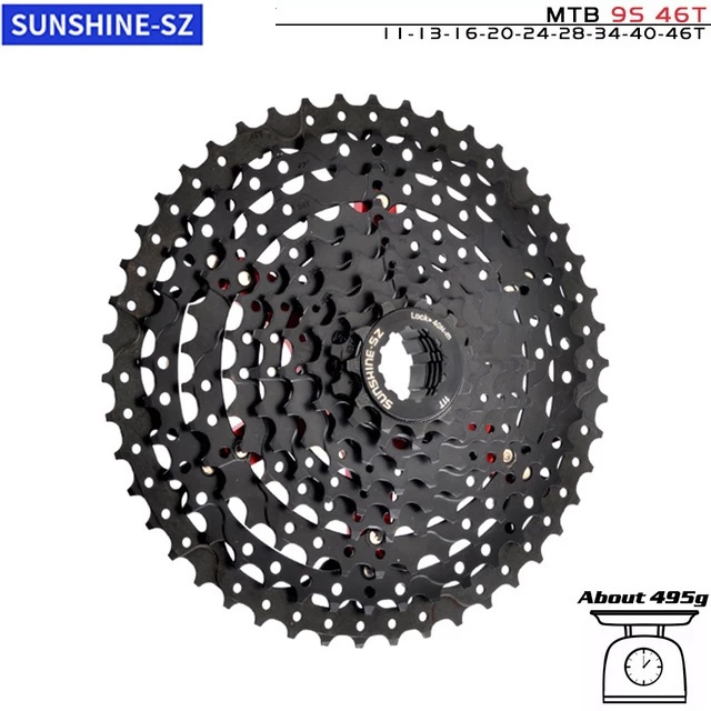 Sunshine 8 9 10 11 12 Speed Mountain Bike Cassette Cogs Freewheel 32T ...