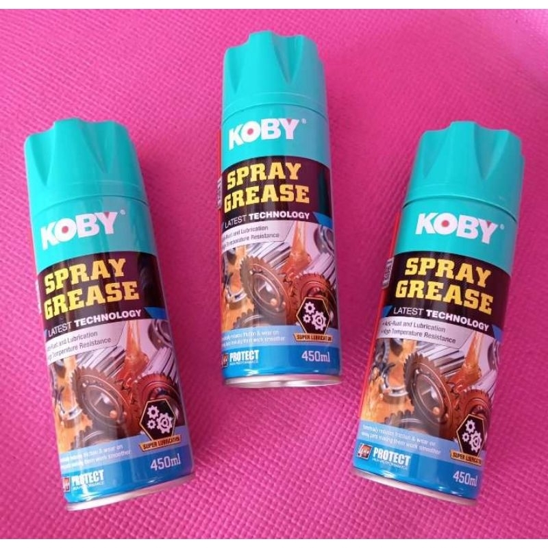 Koby Spray Grease High-Temp 450ML High Temperature Resistance | Shopee ...