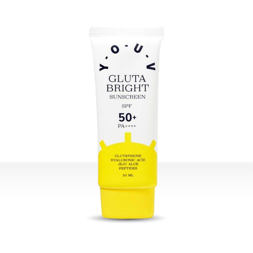 Youv Gluta Bright Sunscreen Spf50 50mL | Shopee Philippines